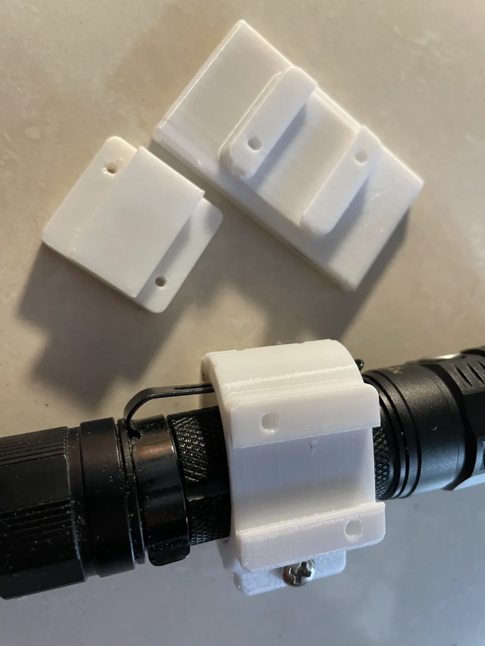 flashlight mount&magnet mount for tripod by user_3590226194 MakerWorld ...