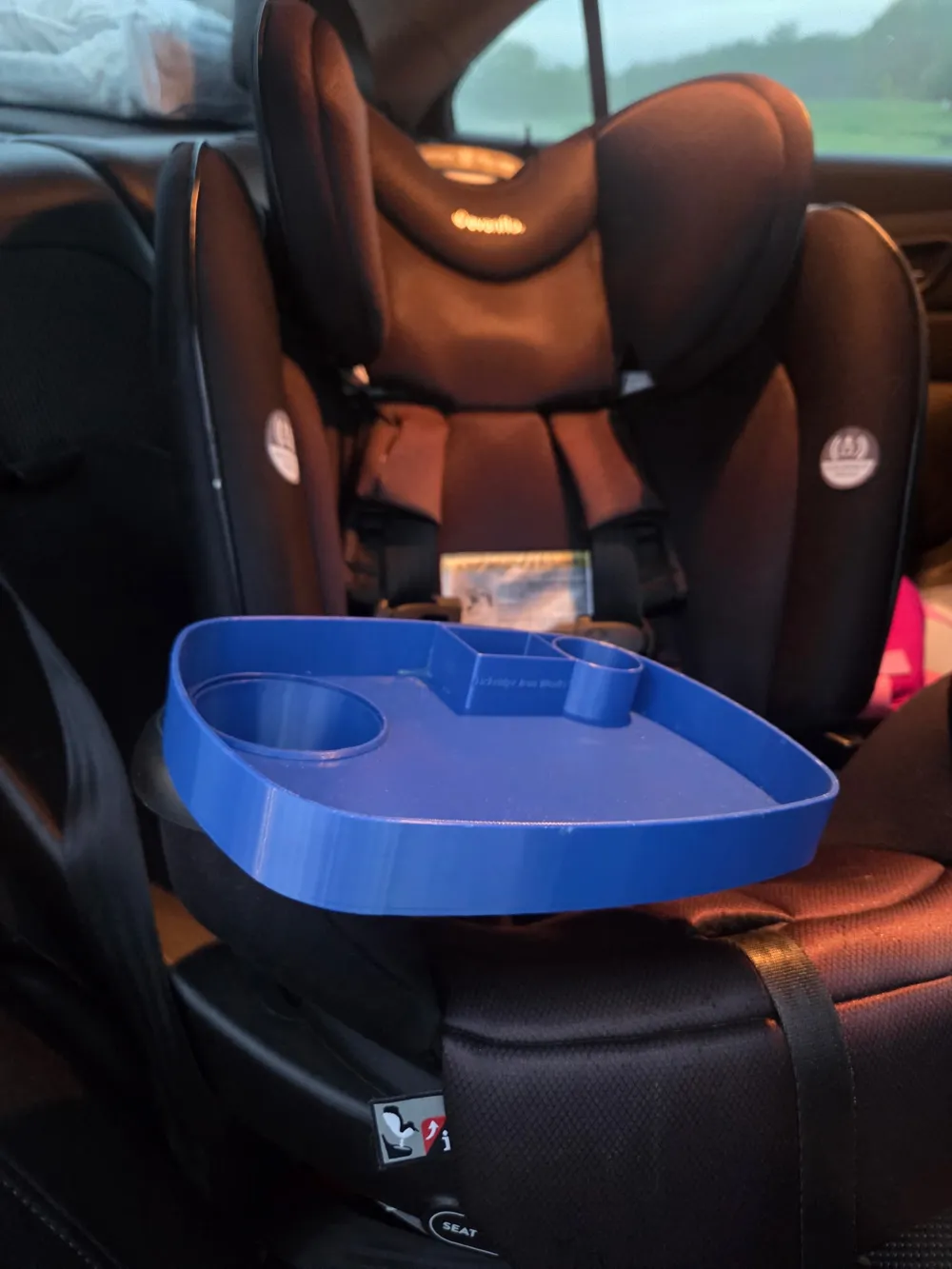 car seat food tray - Free 3D Print Model - MakerWorld