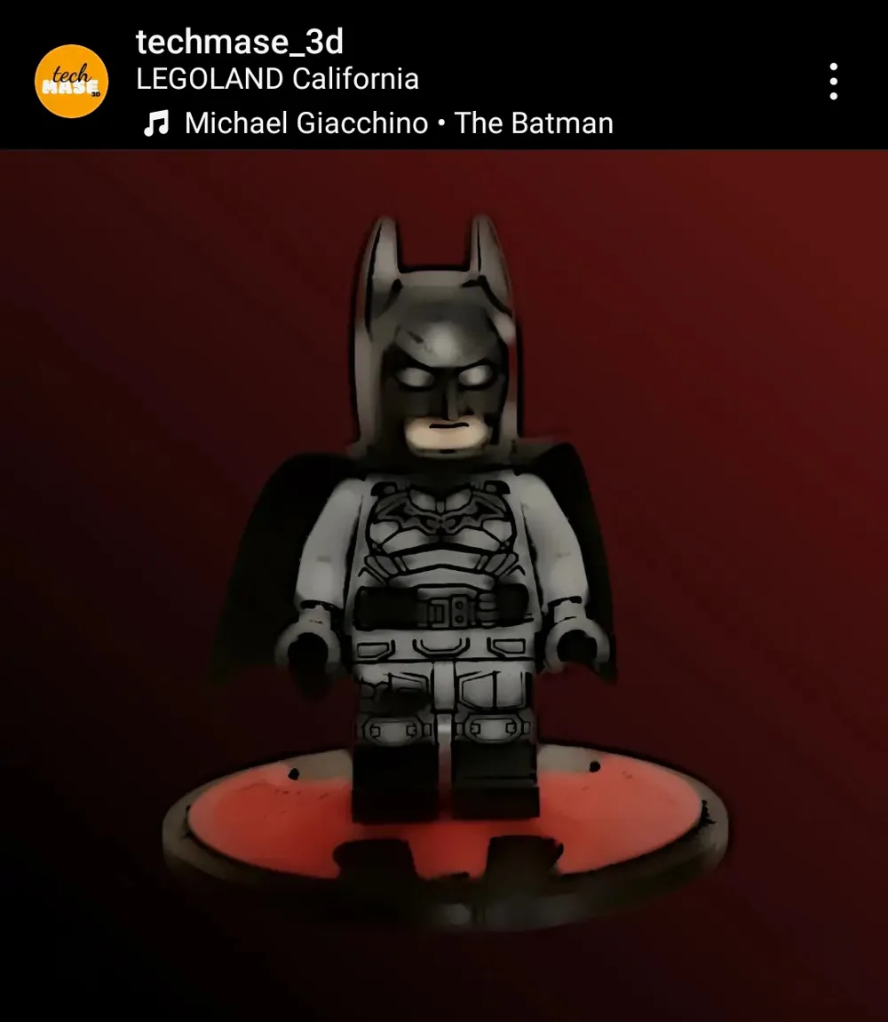 Batman Custom Base Plate Minifigure by Gabriele MaseroliMakerWorld ...