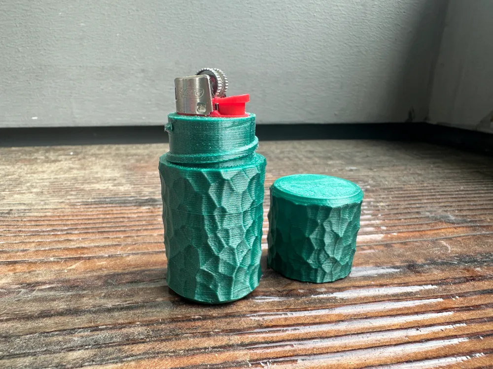 Bic lighter waterproof case,six styles - Free 3D Print Model - MakerWorld