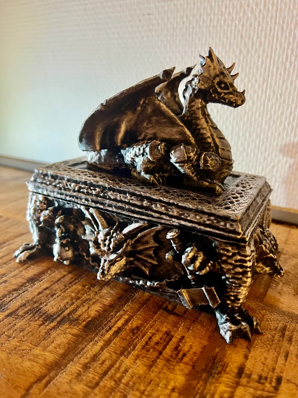 Dragon Storage Box - Free 3D Print Model - MakerWorld