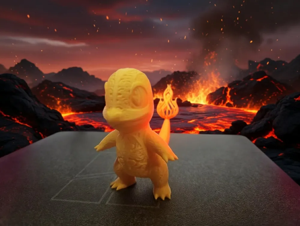 Charmander * Pokemon DESIGN COLLECTION * - Free 3D Print Model - MakerWorld