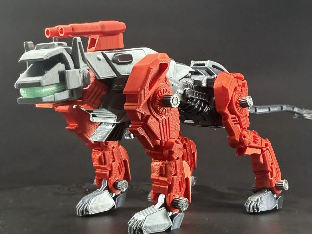 Hellcat Zoids Articulated Model - Free 3D Print Model - MakerWorld