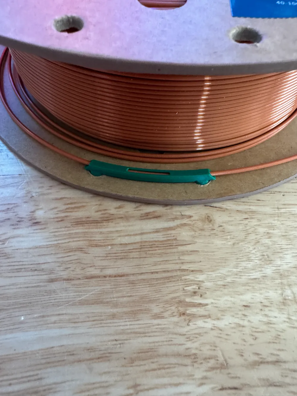 3DHojor Cardboard Spool Filament End Holder - Free 3D Print Model ...