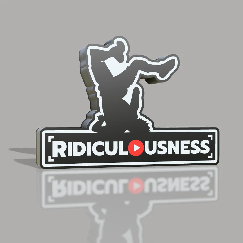 Ridiculousness MTV Light Box by ZUPA 3D - MakerWorld