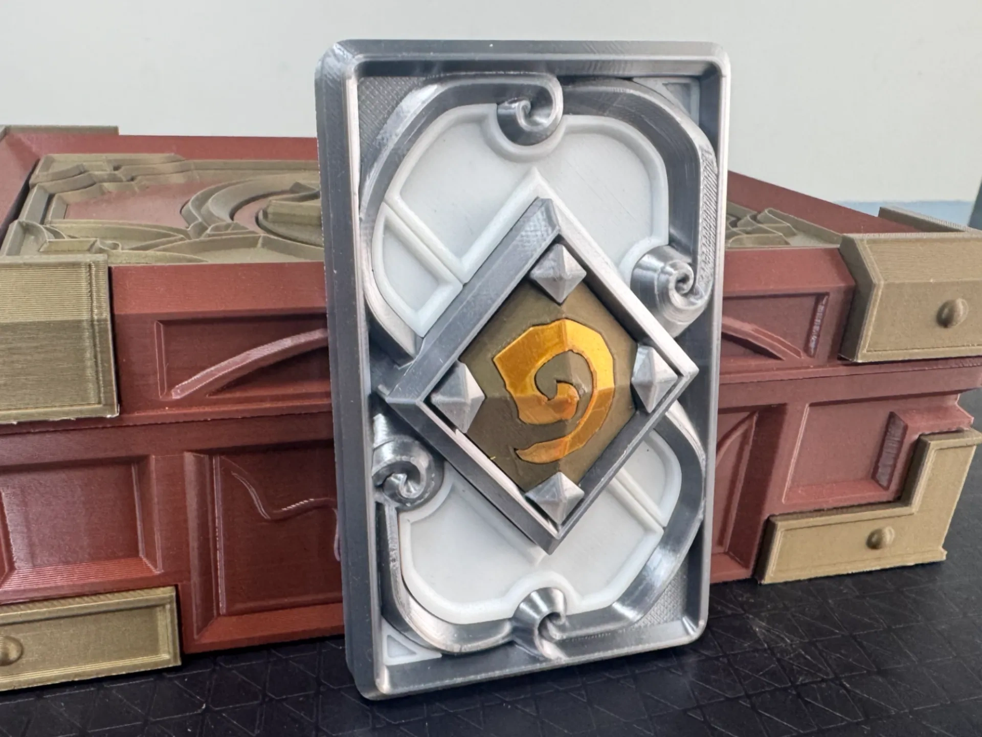 Hearthstone dorso de carta de platino imán para refrigerador (sin ...