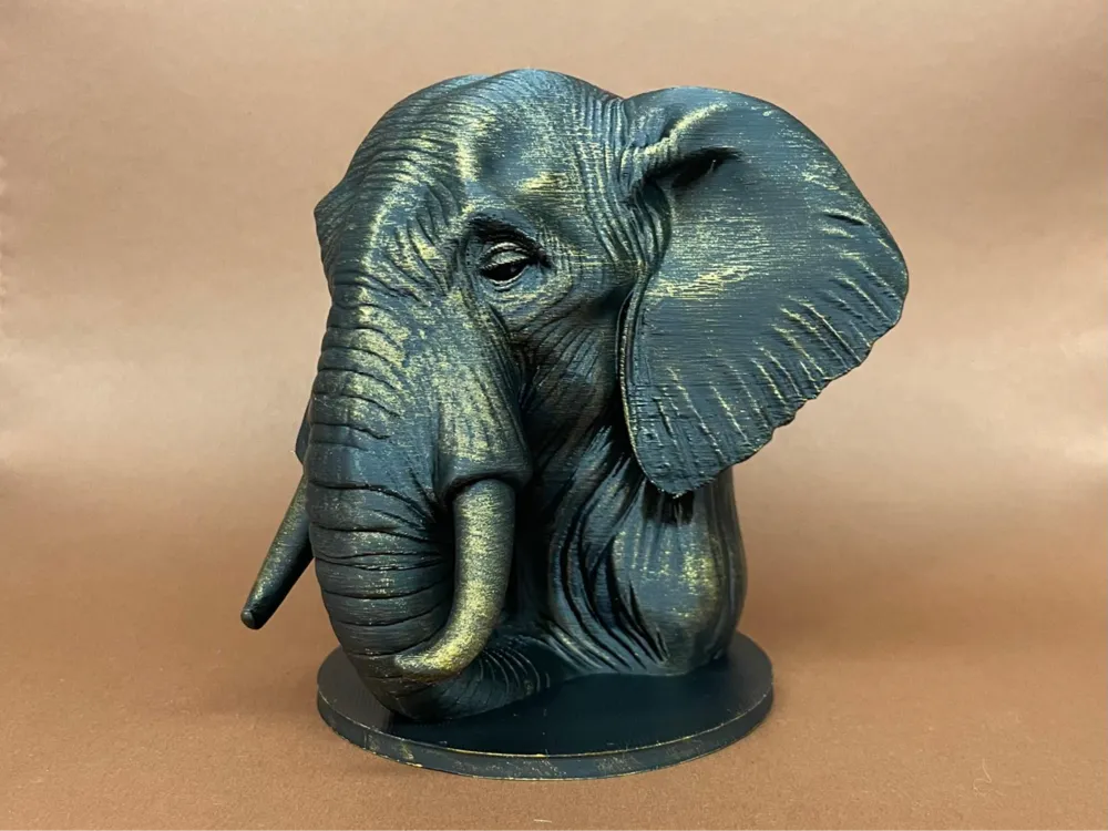 Elephant statue by BondFire MakerWorld: Download Free 3D Models