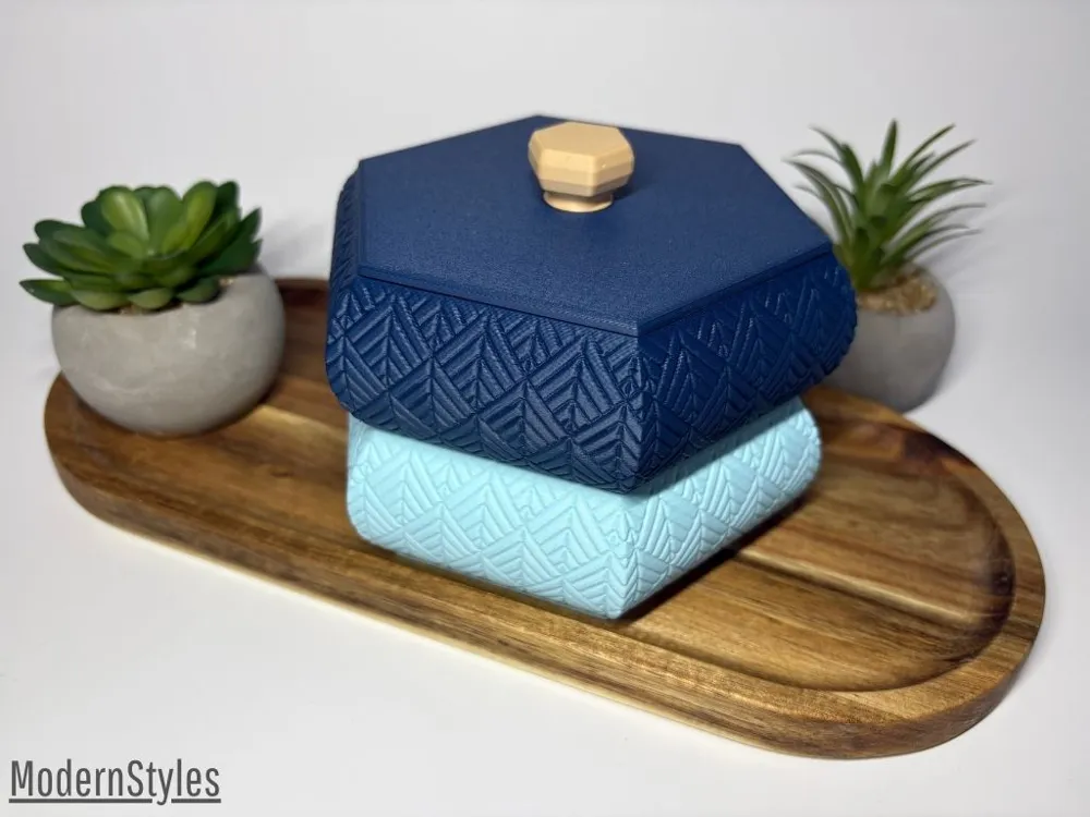 Jewelry Box Stackable by Modern Styles MakerWorld: Download Free 3D Models