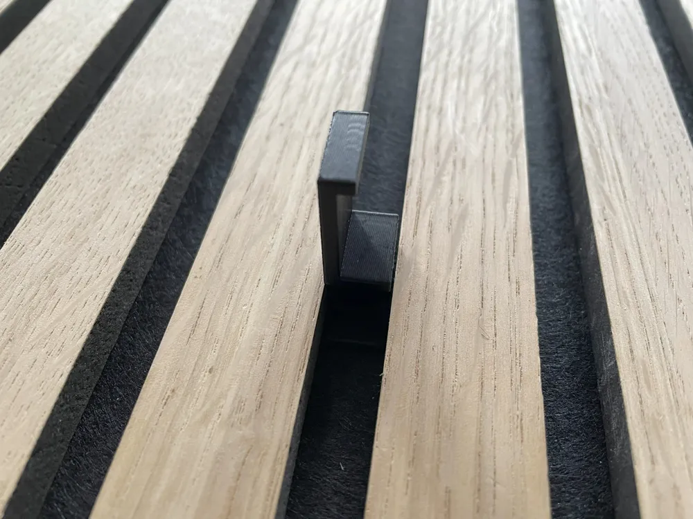 Hook v1 for Acoustic Panel - OBI (Denpanels) - Free 3D Print Model ...
