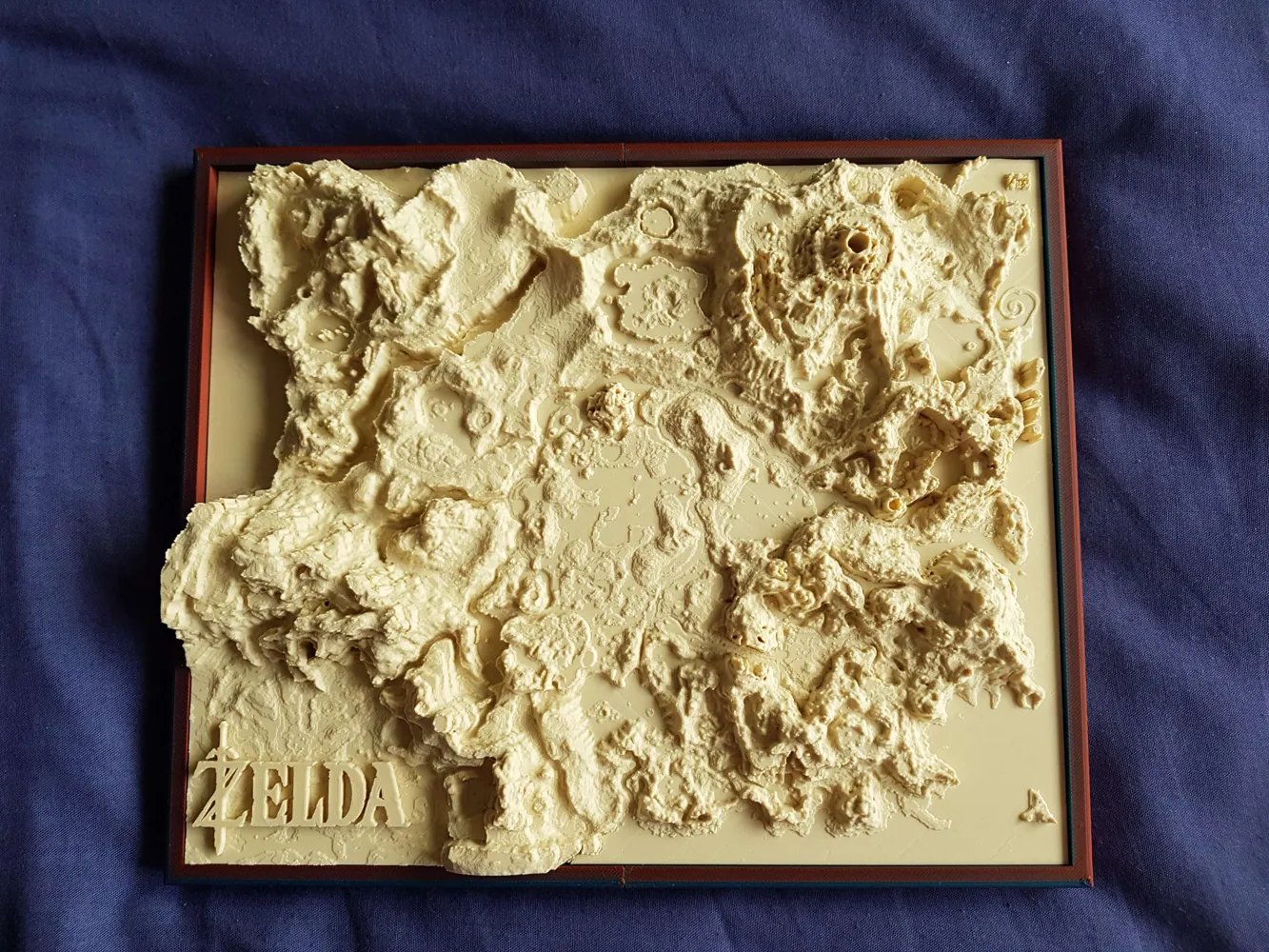 Map Frame for Eversor's BOTW/TOTK 3D HeightMap - Free 3D Print Model ...