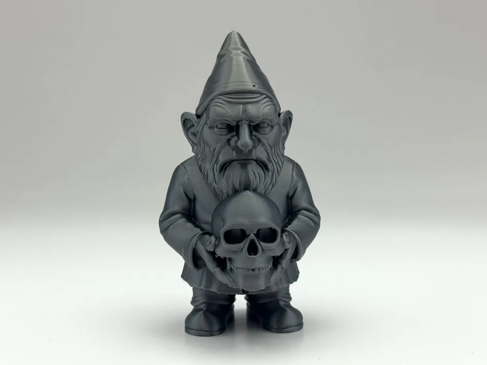 Creepy Garden Gnome with Skull by Stigern MakerWorld: Download Free 3D ...