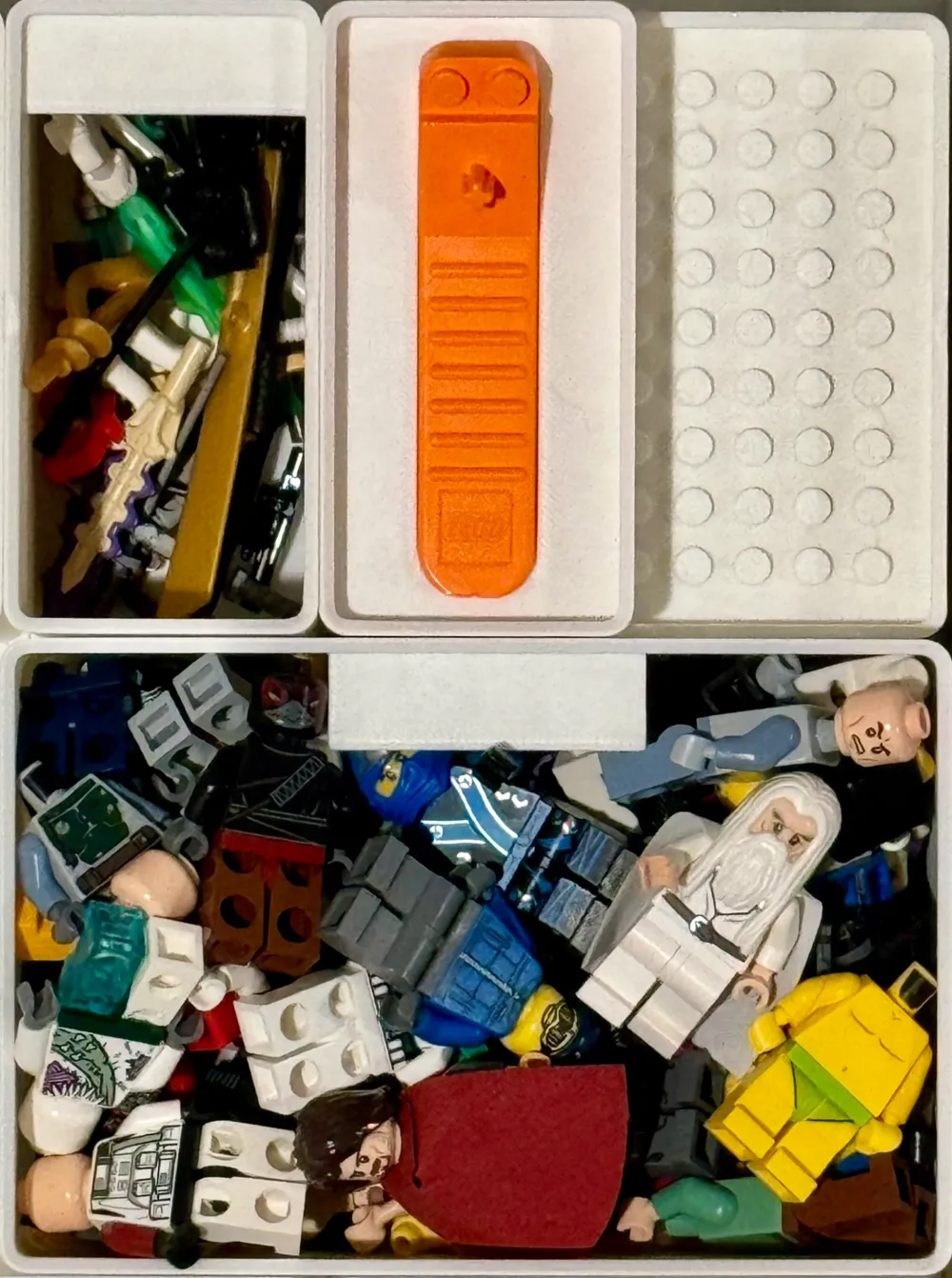 Gridfinity Lego Brick Separator 96874 - Free 3D Print Model - MakerWorld