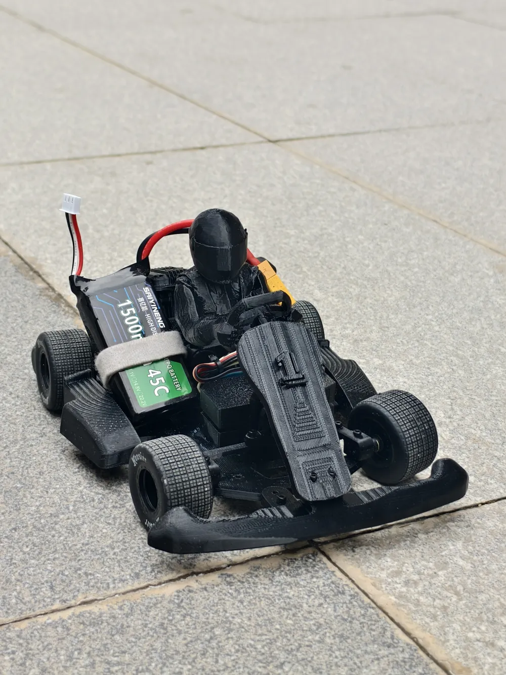 RC Go-kart - Free 3D Print Model - MakerWorld