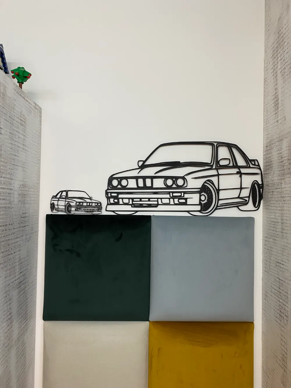 BMW M3 e30 2D Line-art wall decoration by PrzemoDJMakerWorld: Download ...