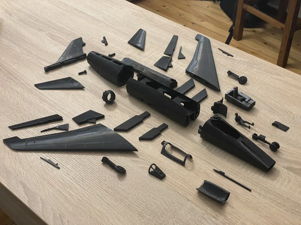 F100-D Super Sabre – 1/32 Scale Model - Free 3D Print Model - MakerWorld