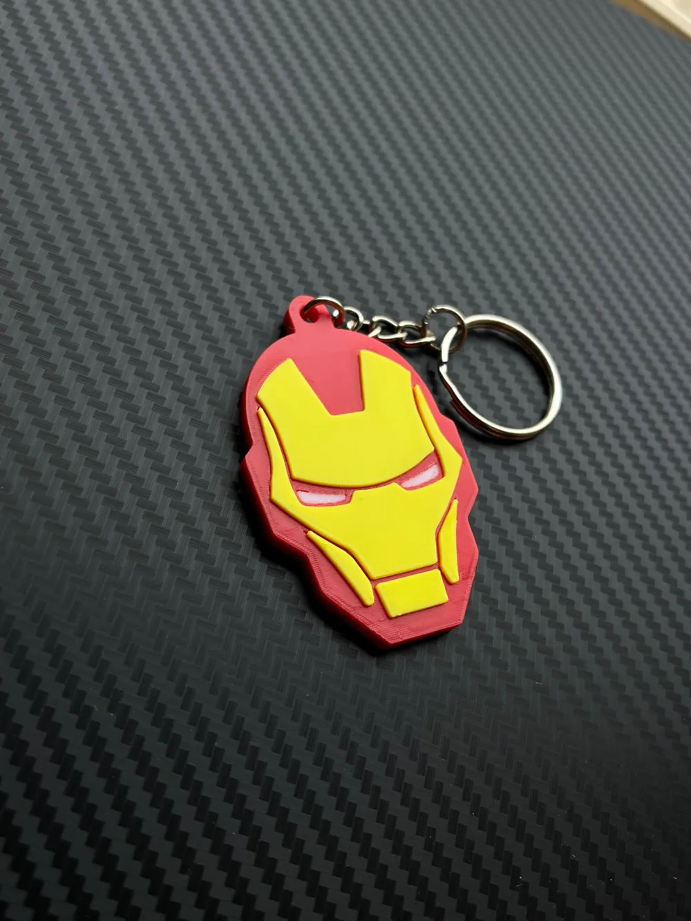 Iron Man keychain by PatrilipeoMakerWorld: Download Free 3D Models