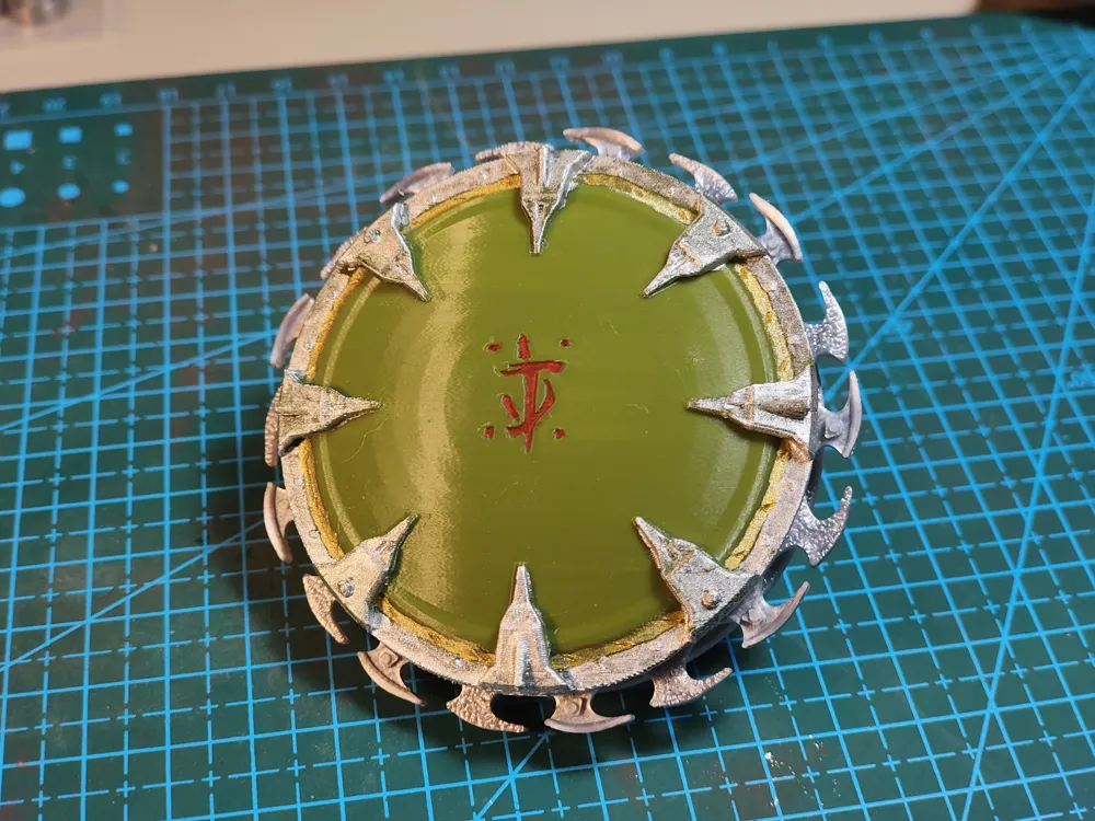 Doom - The Dark Ages Rotating Shield by Nobod1 MakerWorld: Download ...