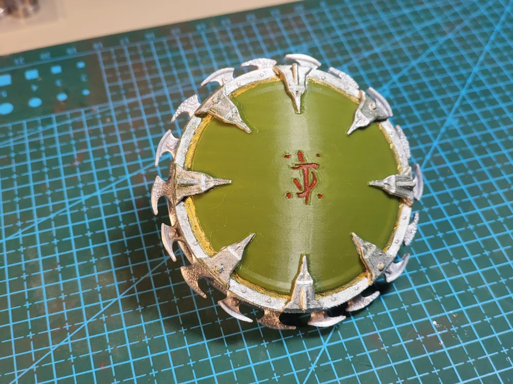 Doom - The Dark Ages Rotating Shield by Nobod1 MakerWorld: Download ...