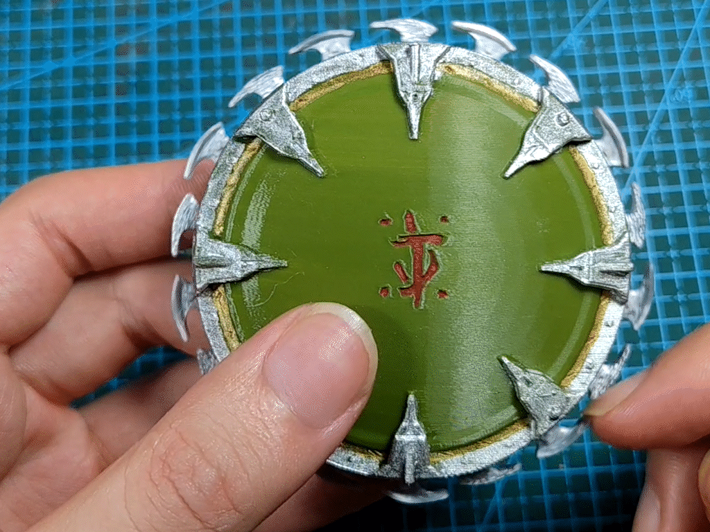 Doom - The Dark Ages Rotating Shield by Nobod1 MakerWorld: Download ...