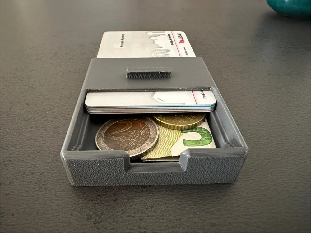 Card+Cash Wallet by Holzwurm MakerWorld: Download Free 3D Models
