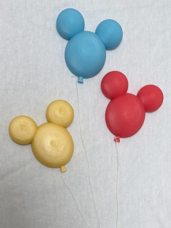 Mickey Balloon Magnets by megank MakerWorld: Download Free 3D Models