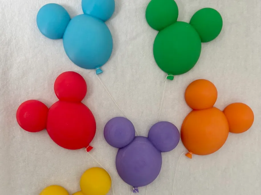 Mickey Balloon Magnets - Free 3D Print Model - MakerWorld