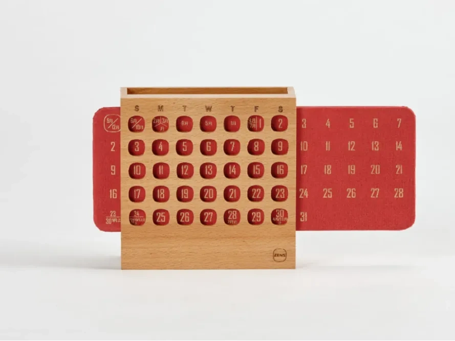 Year of the Snake Desktop Calendar Rack and Organizer by 啊浪 - MakerWorld