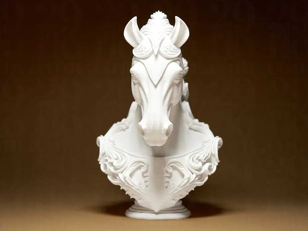 Elegant Horse Sculpture - Free 3D Print Model - MakerWorld