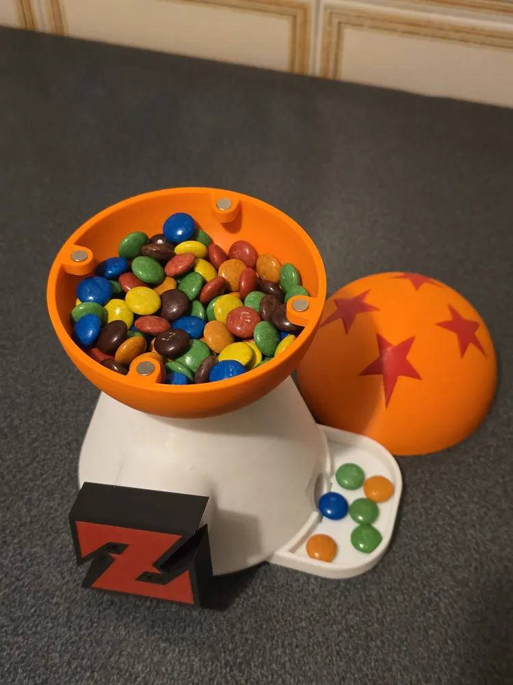 Dragon Ball Candy Dispenser by Bigtower97 MakerWorld: Download Free 3D ...