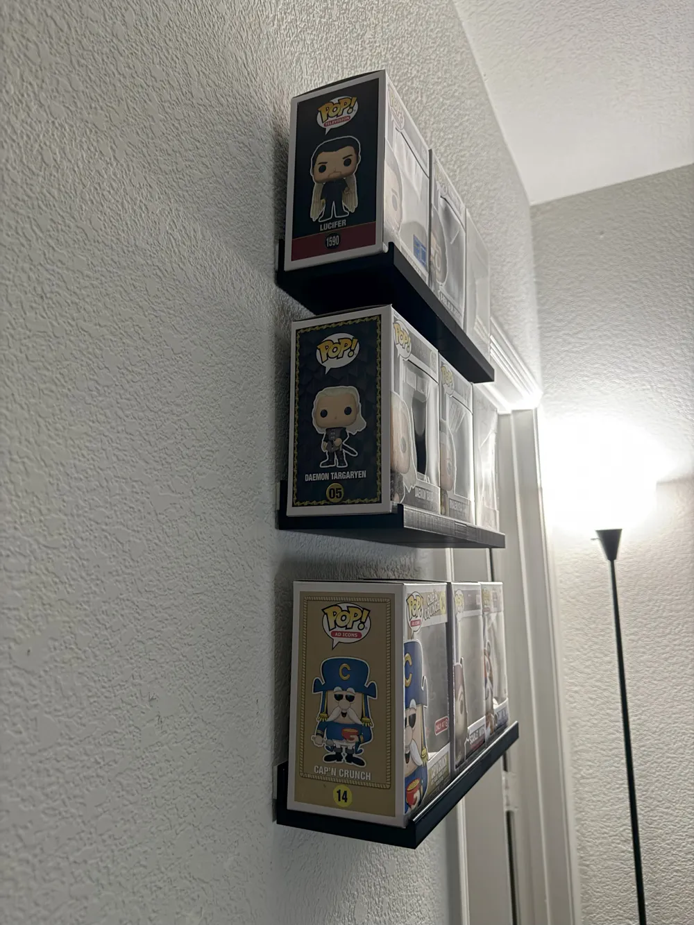 Funko Pop Wall Mounted Shelf - Free 3D Print Model - MakerWorld