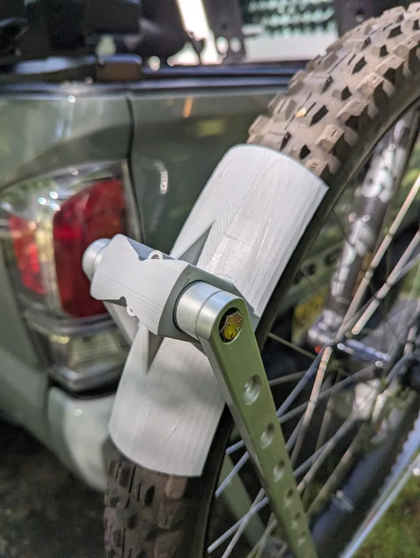 1UP Bike Rack Wheel/Tire Stabilizer Chock - Free 3D Print Model ...