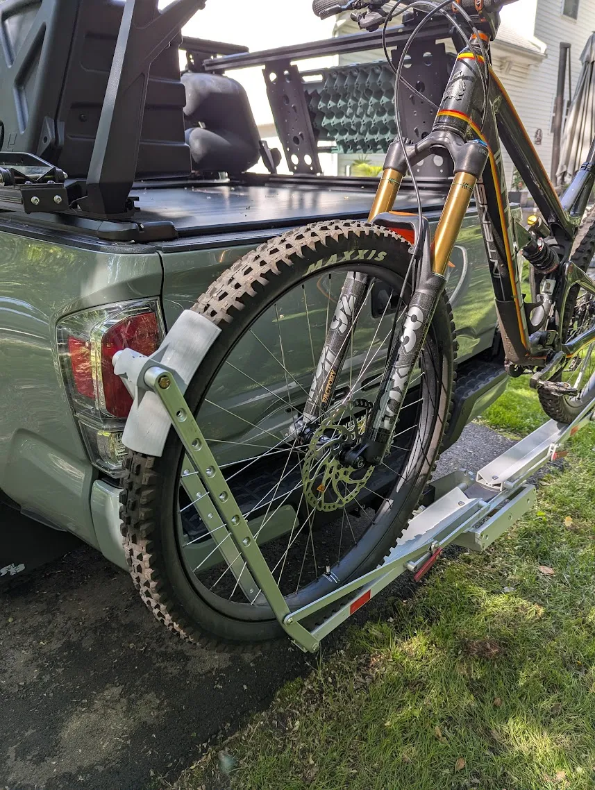 1UP Bike Rack Wheel/Tire Stabilizer Chock Remixed by jfutey MakerWorld: Download Free 3D Models