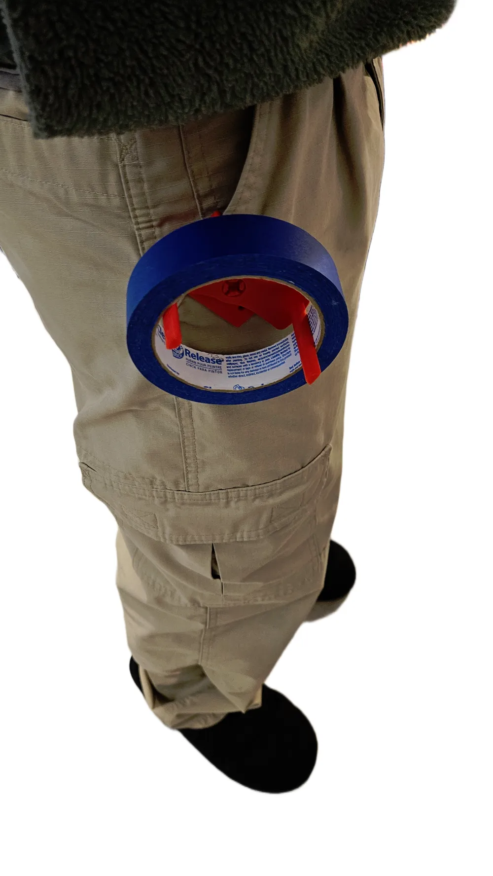 Painter's Tape Belt Clip Holder - Free 3D Print Model - MakerWorld