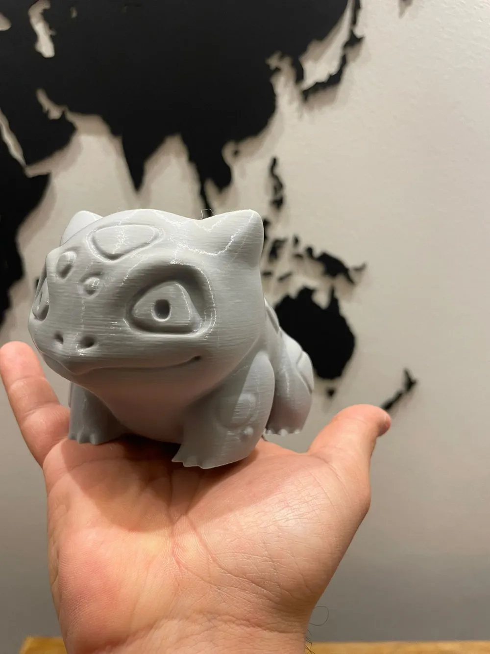 Bulbasaur Plant Pot - Single Color Remixed by Angiu90 - MakerWorld