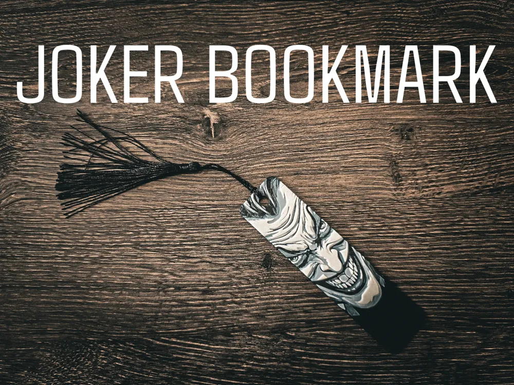 Bookmark - Joker by CoNcLuZiOn - MakerWorld