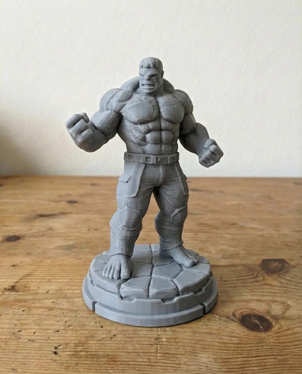 Hulk Miniature Statue (Marvel) - Free 3D Print Model - MakerWorld
