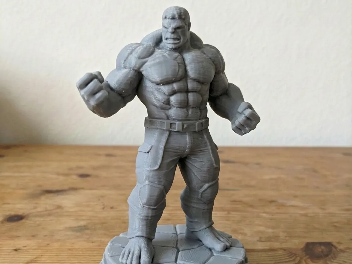 Hulk Miniature Statue (Marvel) - Free 3D Print Model - MakerWorld