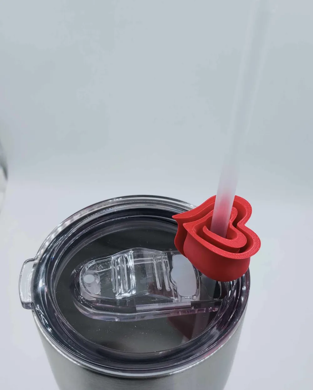 Rose Heart Stanley Straw Topper 40oz Valentine's by #ShesCraftDee ...