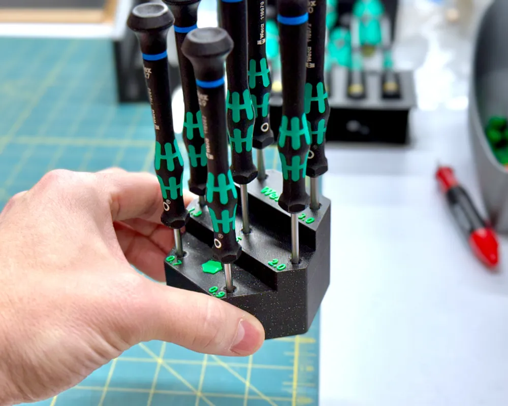 Wera Hex Plus Micro driver set Stand by PDX CNC - MakerWorld