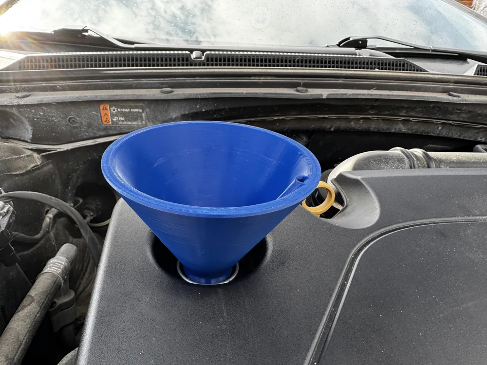 GM Oil Funnel - Free 3D Print Model - MakerWorld