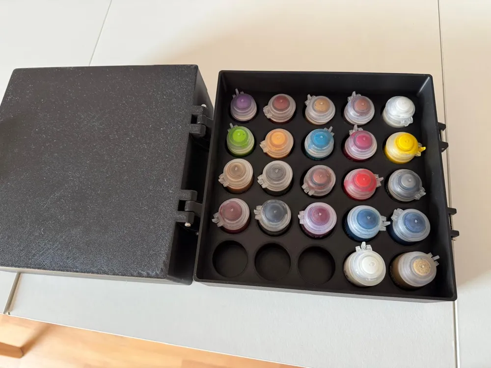 Paint Case Double (Citadel, Vallejo, Army Painter) - Free 3D Print ...