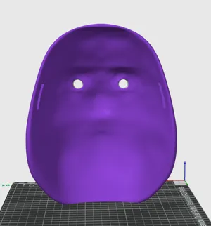 Cursed Grimace Mask by 3DomSculpts - MakerWorld