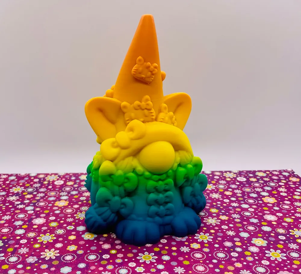 Kitty Girl Gnome by FunFam3D - MakerWorld