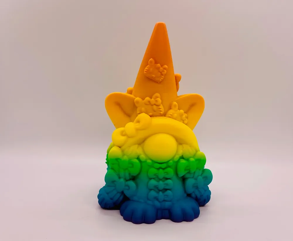 Kitty Girl Gnome by FunFam3D MakerWorld: Download Free 3D Models