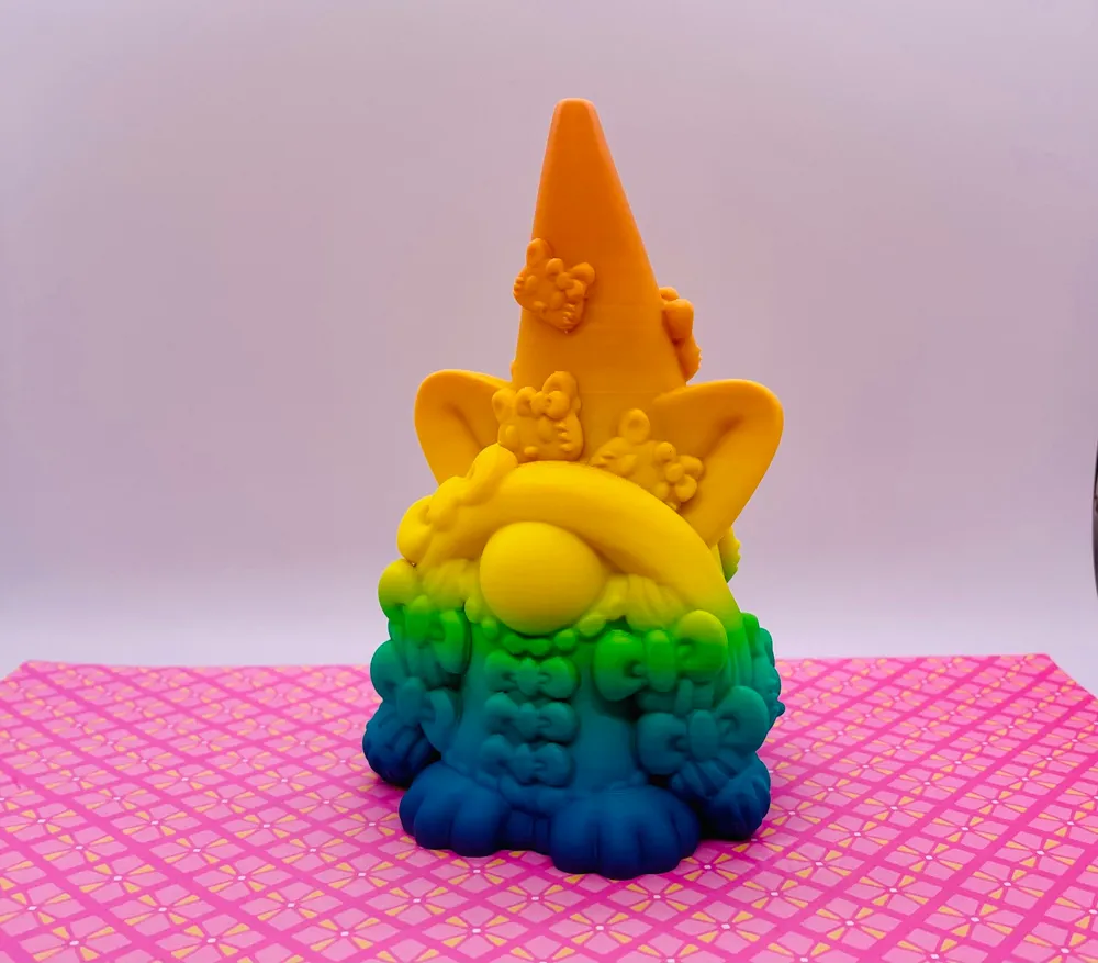 Kitty Girl Gnome by FunFam3D MakerWorld: Download Free 3D Models