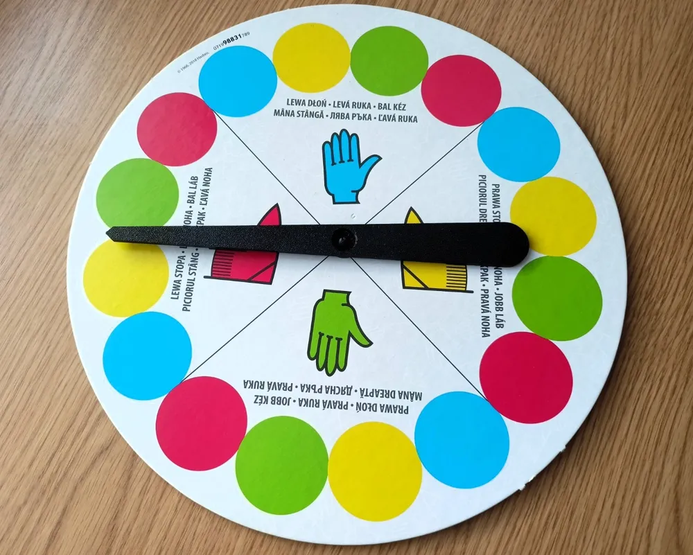 Board game Twister Spinner Arrow Replacement - Free 3D Print Model ...
