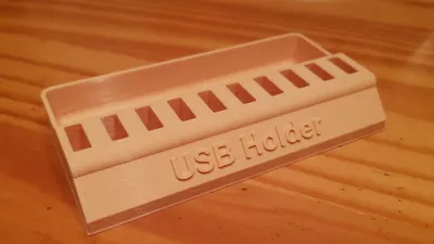 USB Holder by Justin Tröbinger - MakerWorld