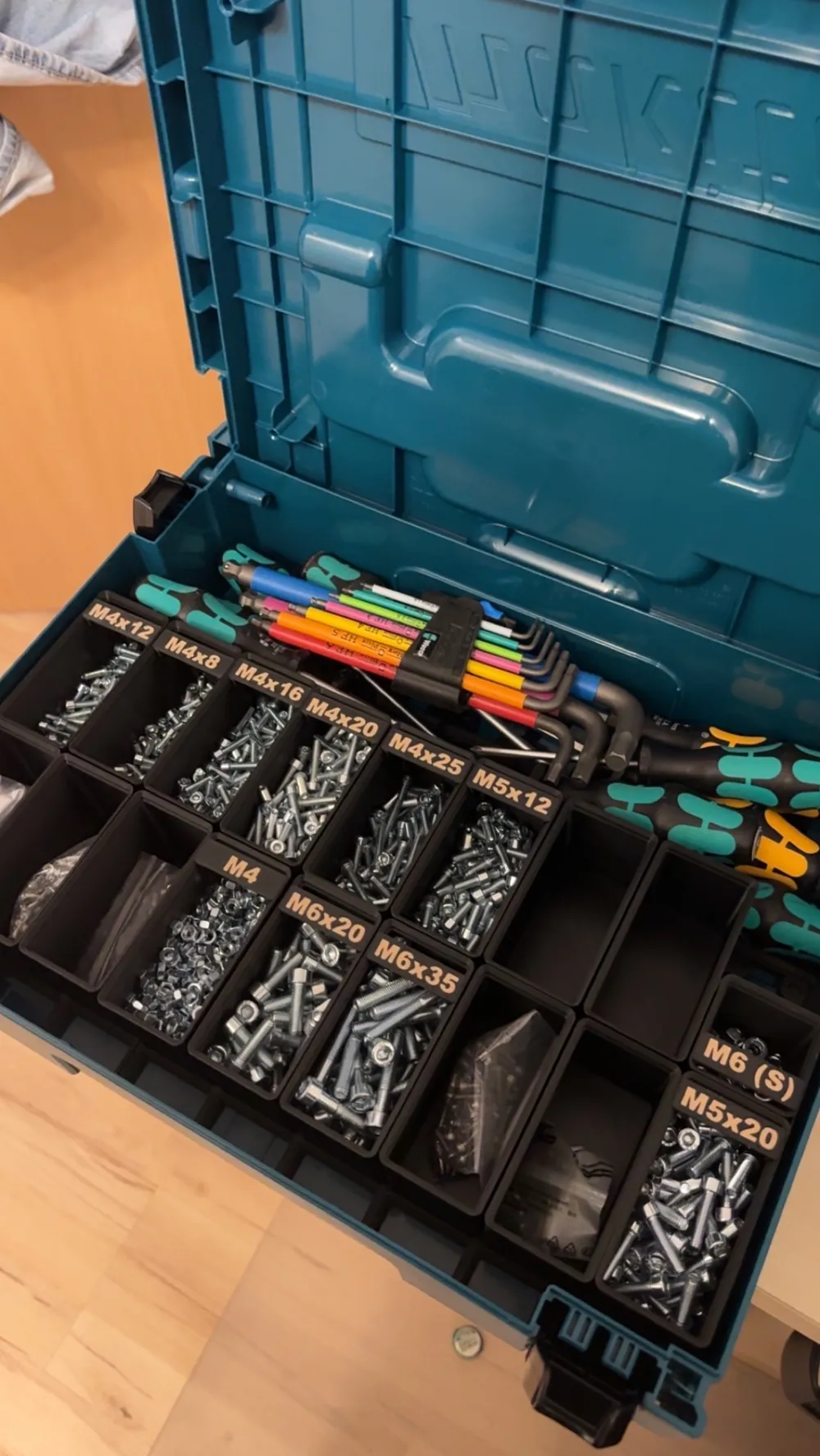 Makita Makpac Gr1 Screw Storage Remixed by Daniel MakerWorld: Download ...