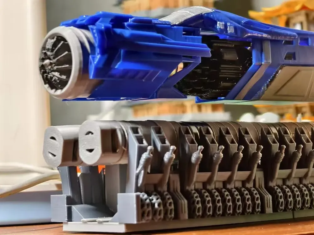 Next-Generation Alien Train (Magnetic Levitation) (Realized with Ring ...