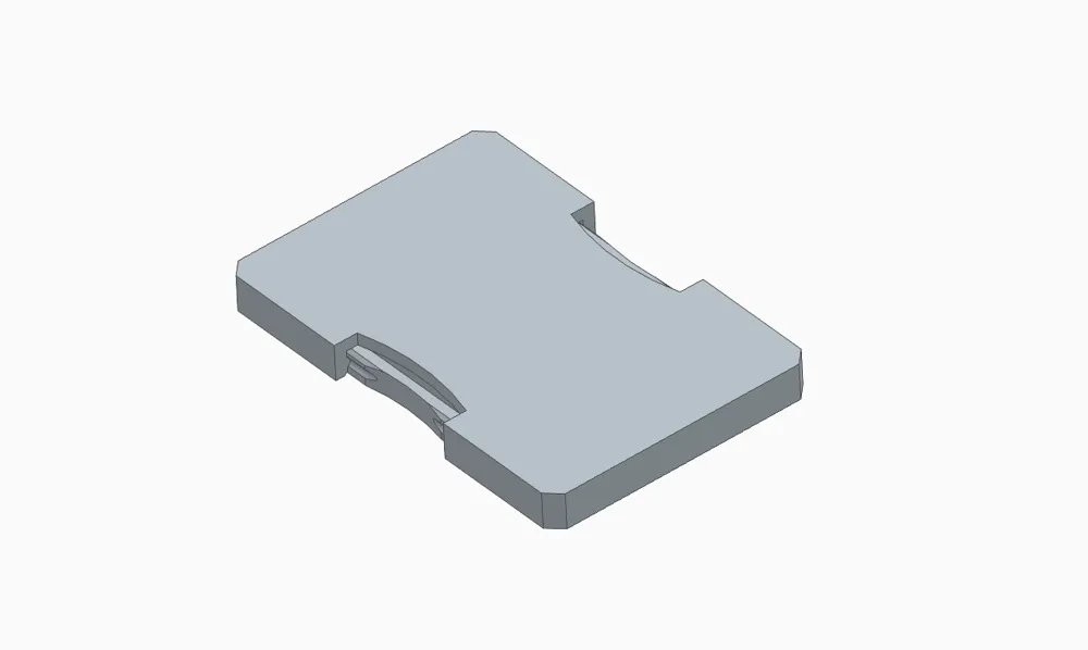 Minimal case for 2 microSD cards + adapter by Fuoconerow - MakerWorld